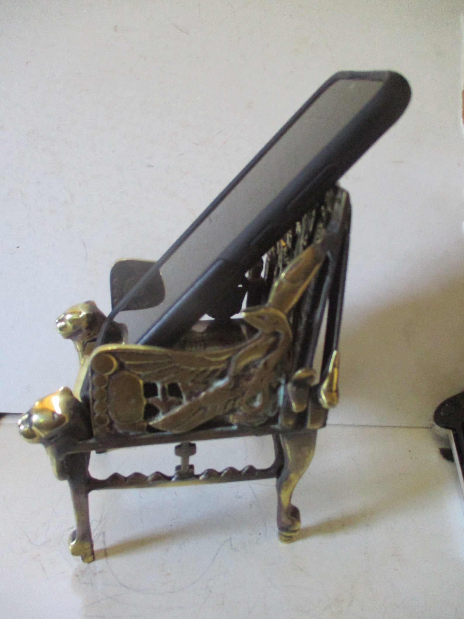 King Tut's Throne Doll Sized Replica of Famed Treasure - Etsy