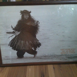Hula Dancer on Beach Photo by Kim Taylor Reece -hawaii Art Board ...