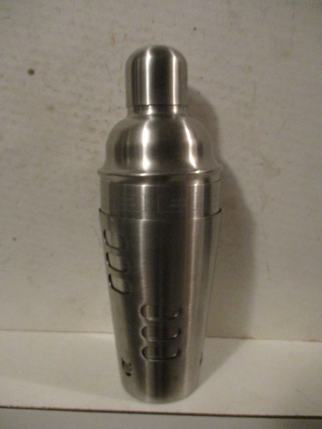 Cocktail Shaker - Chefmate(?) Dial a Drink 24 Ounce 3 Piece Mixer With ...