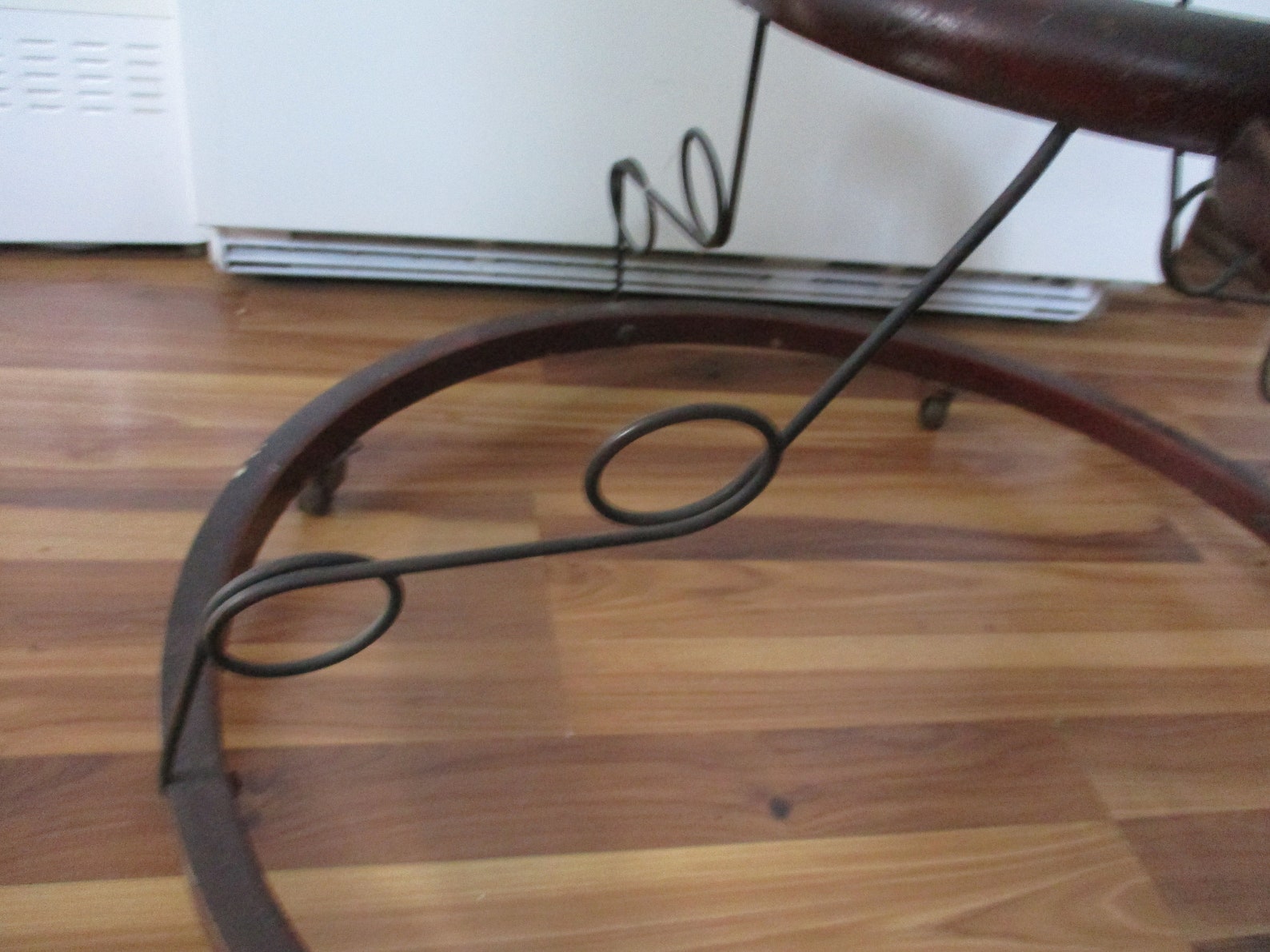 Antique Baby Stroller Walker - 1902 Wood Ring Shaped Toddler Ring - Fun ...