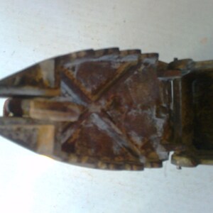 Antique Coal Box Laundry Iron - Rare and Unusual Large Coal Operated ...