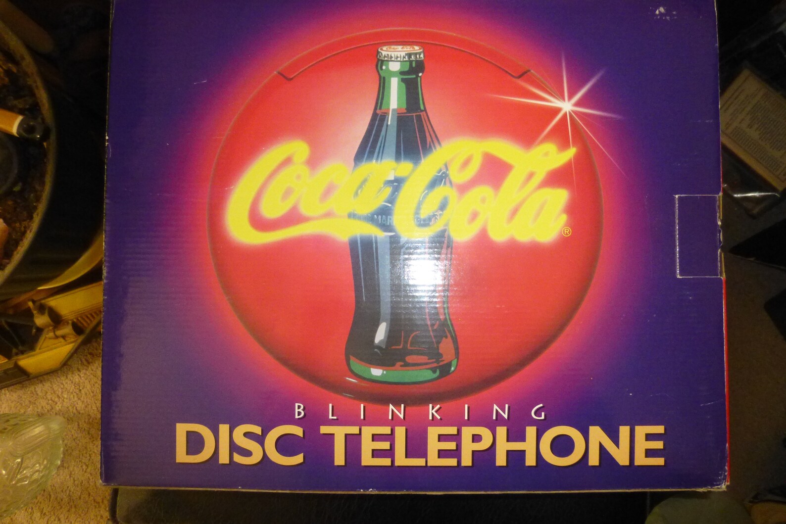 1995 Coca-cola Disc Telephone Light up Wall or Desk Form - Etsy Australia