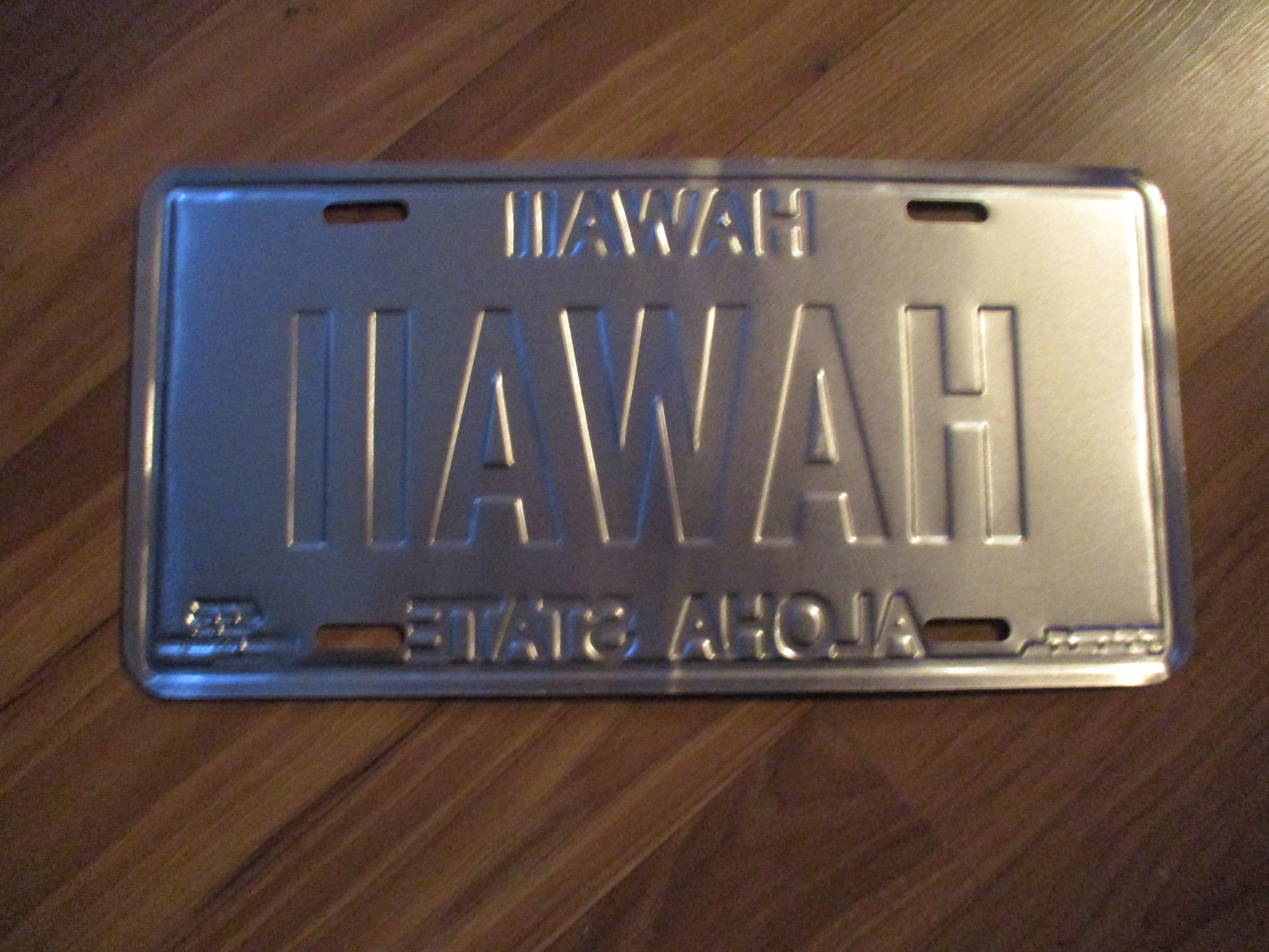 Hawaii Aloha License Plate Standard Sized Relief Souvenir | Etsy