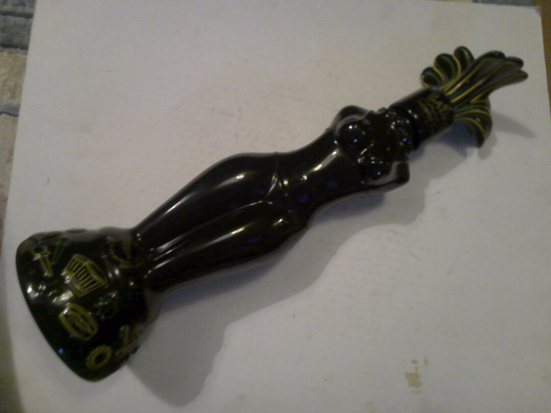 Batuque Cachaca Bottle by Ceramarte of Brazil - 2003 1st Edition ...