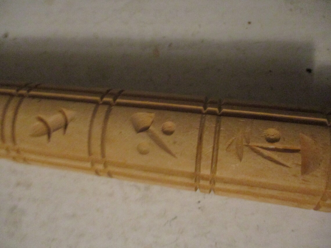 Springerle Rolling Pin Carved With Various Plants and | Etsy