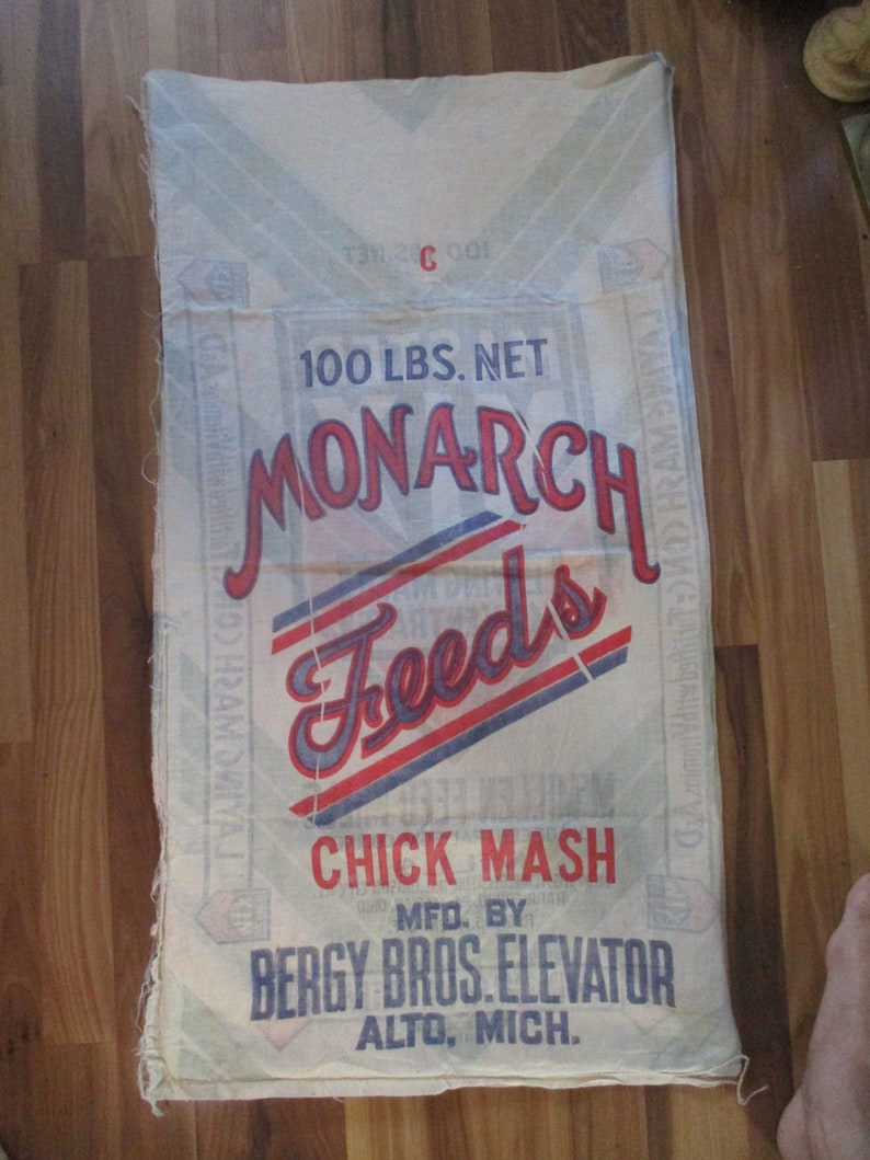 100 Lb Chicken Feed Bag Triple Sided Form 2 Outers 1 Inner - Etsy