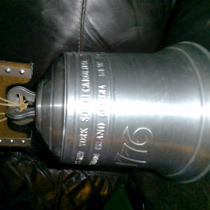 Seymour Mann Pewtertone 1776 Large Form Ice Bucket and Cooler in Shape ...