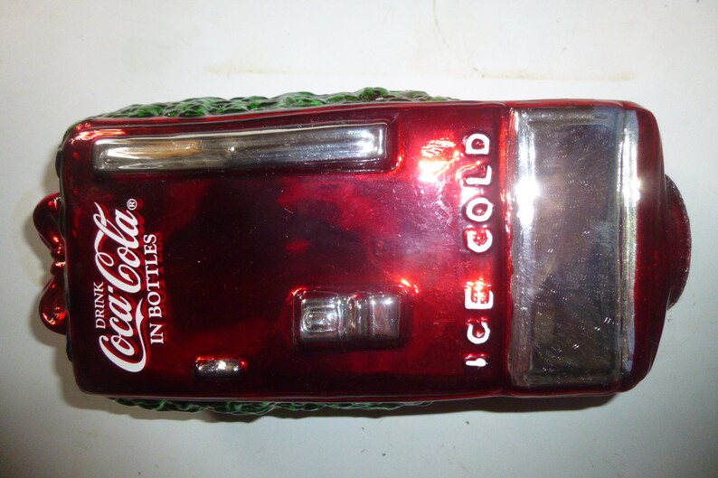 Vintage Coca-Cola Table Top Mercury Glass Ornament of antique | Etsy