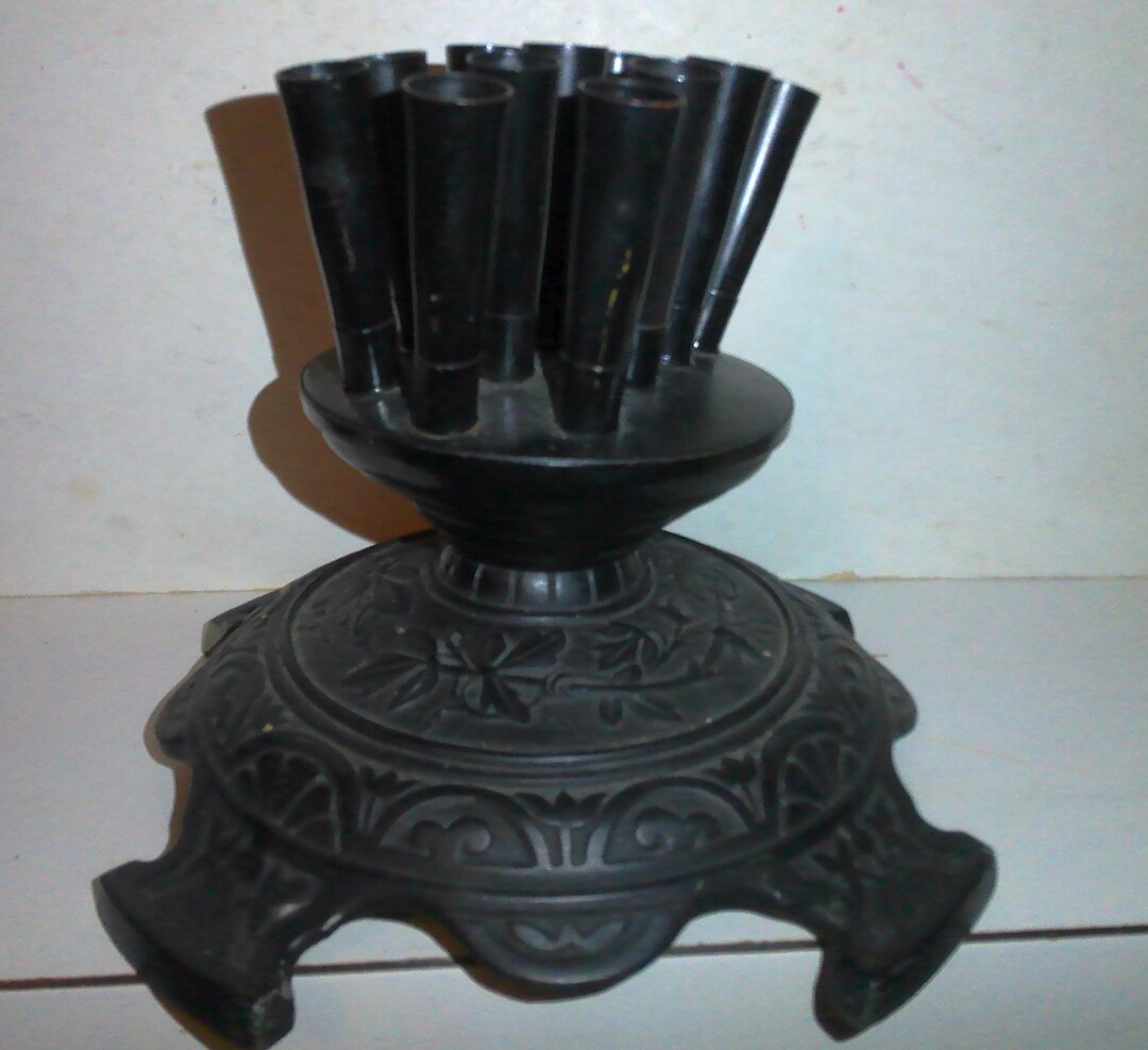 Victorian Parasol and Walking Stick Display Stand - Revolving Floor ...