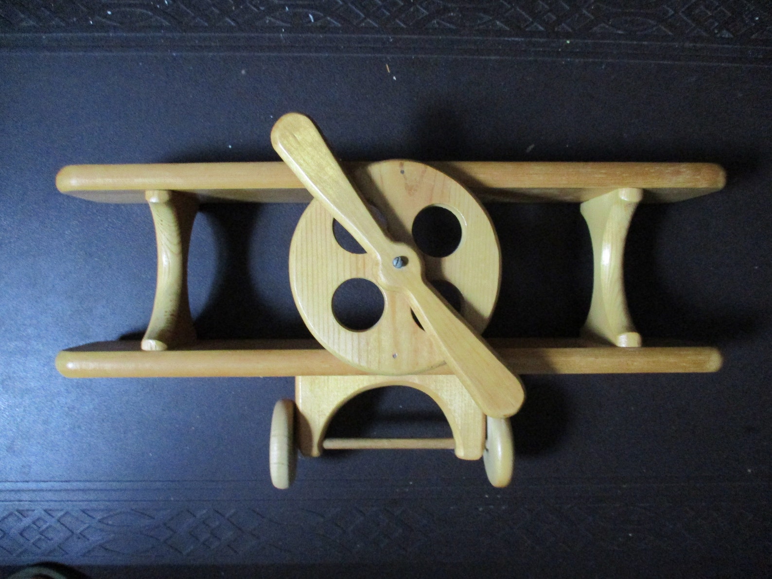 Biplane Shelf With Spinning Prop - Great Decor and Storage for Plane ...