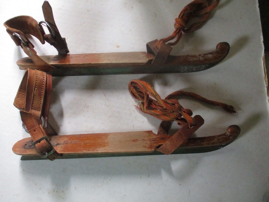 Antique Dutch Ice Skates by GS Ruiter of Bolsward Netherlands - Rare ...