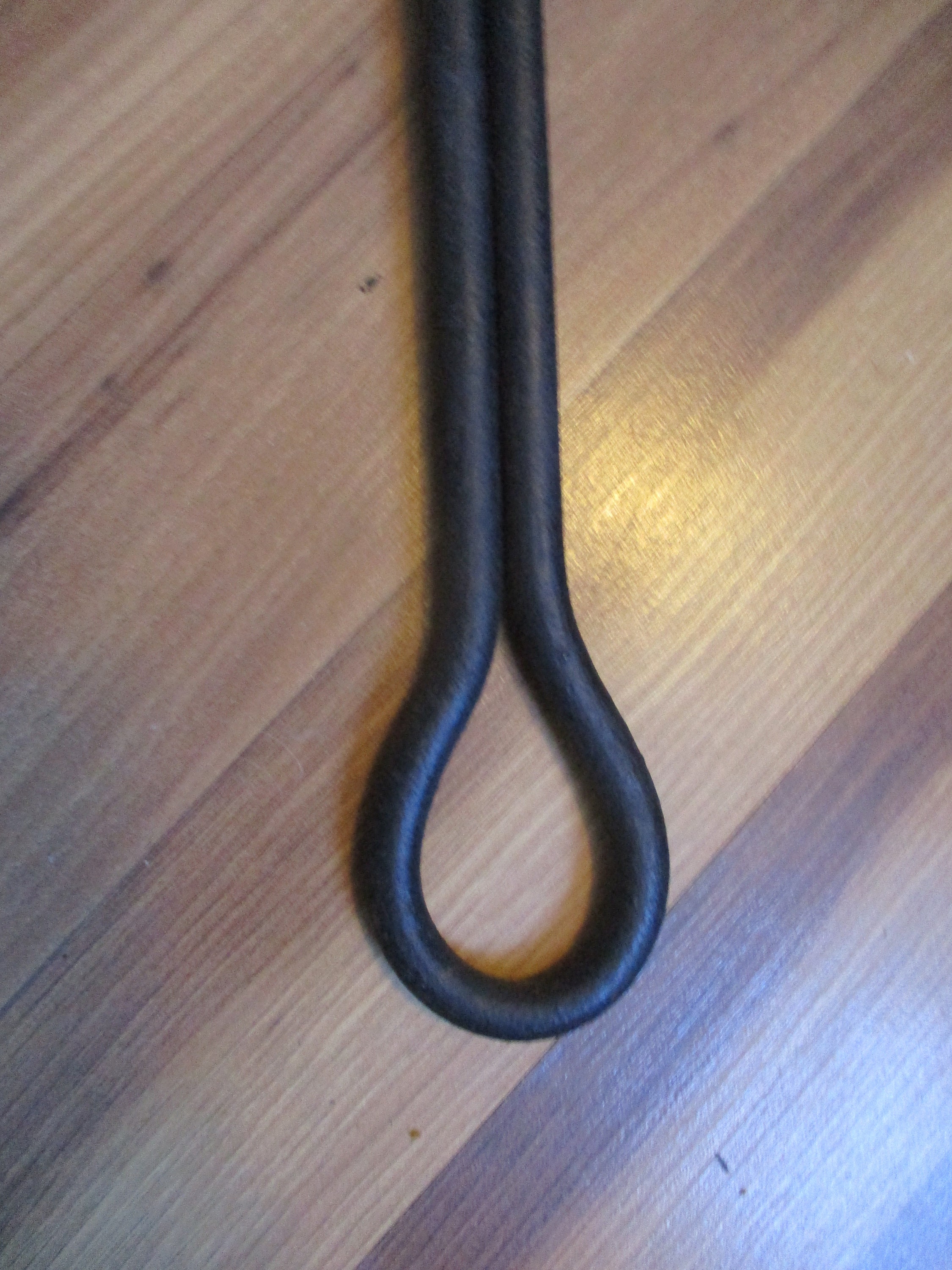 Wrought Iron Fireplace and Furnace Rake Hand Wrought Hanging - Etsy