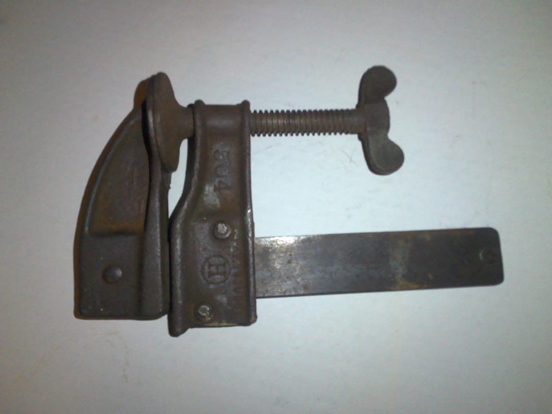 CTC Model (cincinatti Tool) C-50 Bar Clamp - Antique Adjustable Form in ...