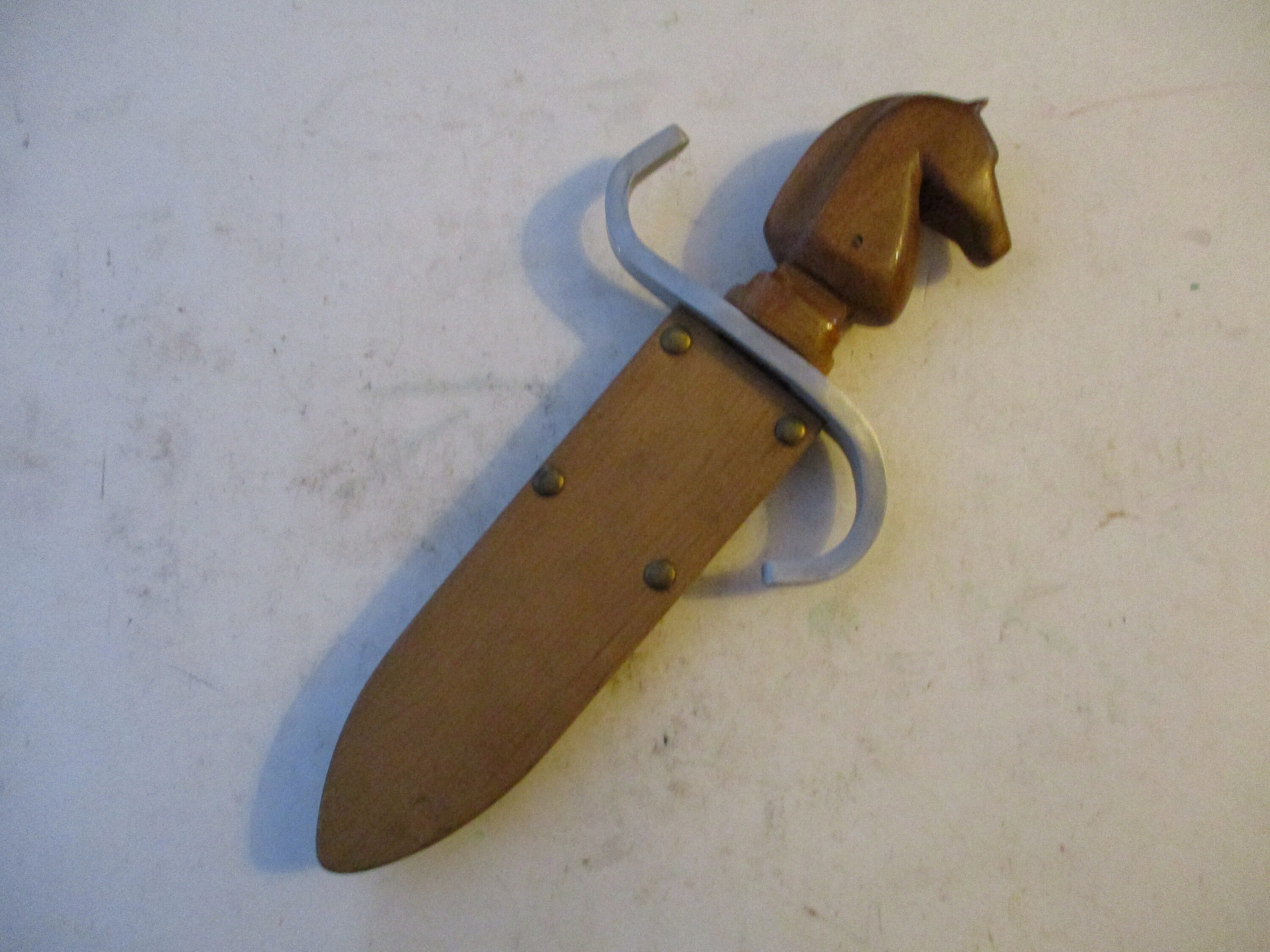 Vintage Knight Costume Knife and Sheath stylish hand made | Etsy