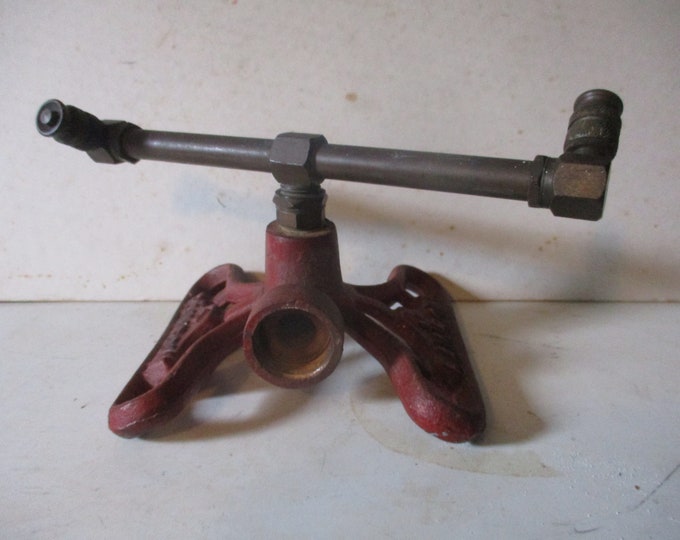 Antique Cast Iron Sprinkler 1920s Rainbow Working Condition Spinning ...
