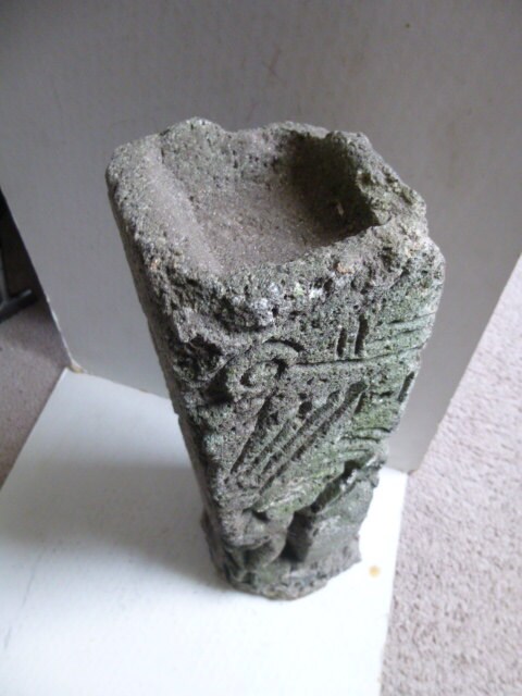Awesome Pre-columbian Stone Column basalt Crown Wearing - Etsy