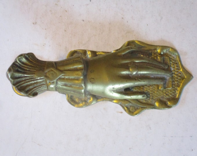 Victorian Hand Brass Paper Clip Large Fun and Functional - Etsy