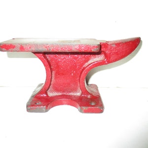 Cast Iron Anvil - Unusual Small Table Mount Jewelers Form - Great ...