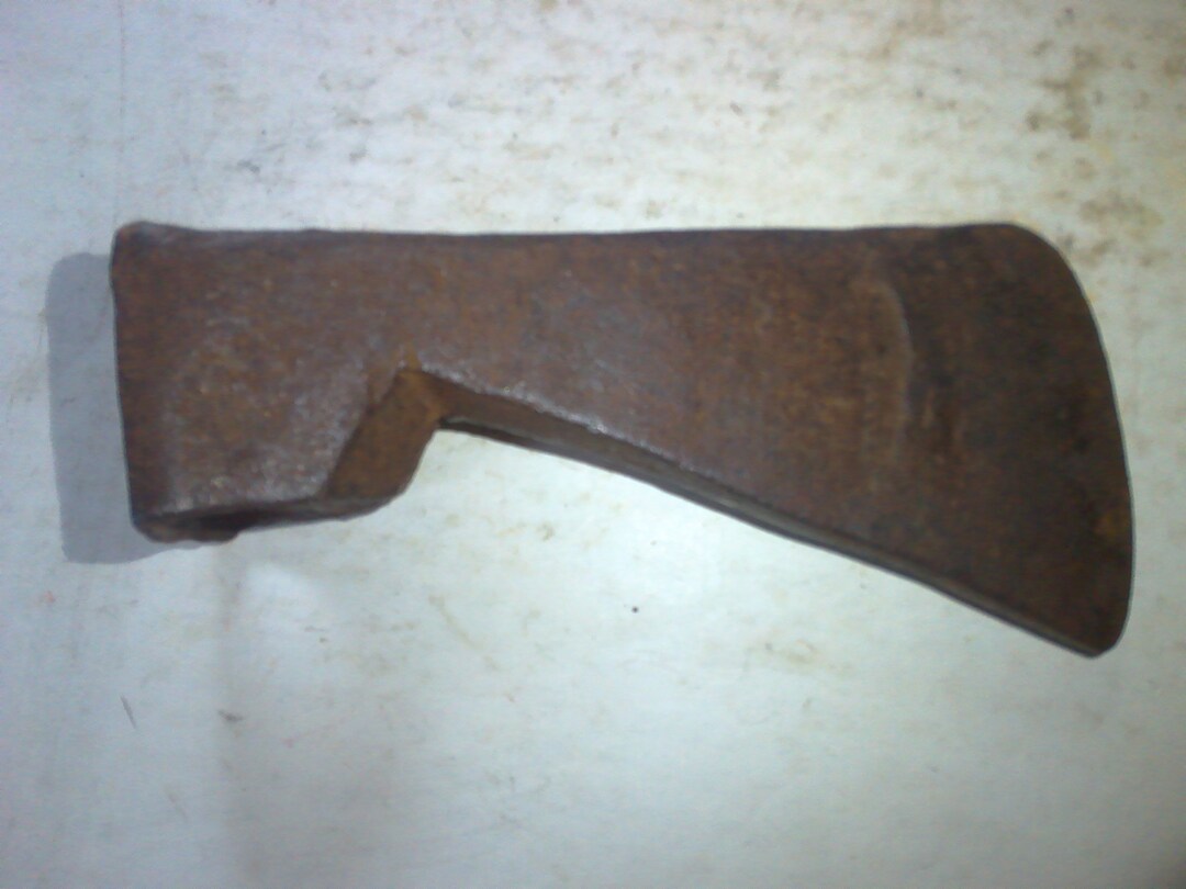 Antique Hewing Axe / Ax / Hatchet Head 3.5 Blade 7.5 Long Head hand ...