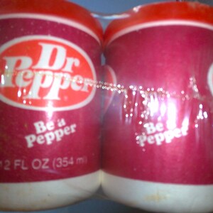 Dr Pepper Can and Bottle Coolers - Set of 6 New/unused 1970s Styro ...