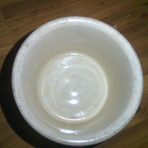 Rex Johncox Butter Crock - 5.75" Diam X 4" High - Light Age and Wear ...