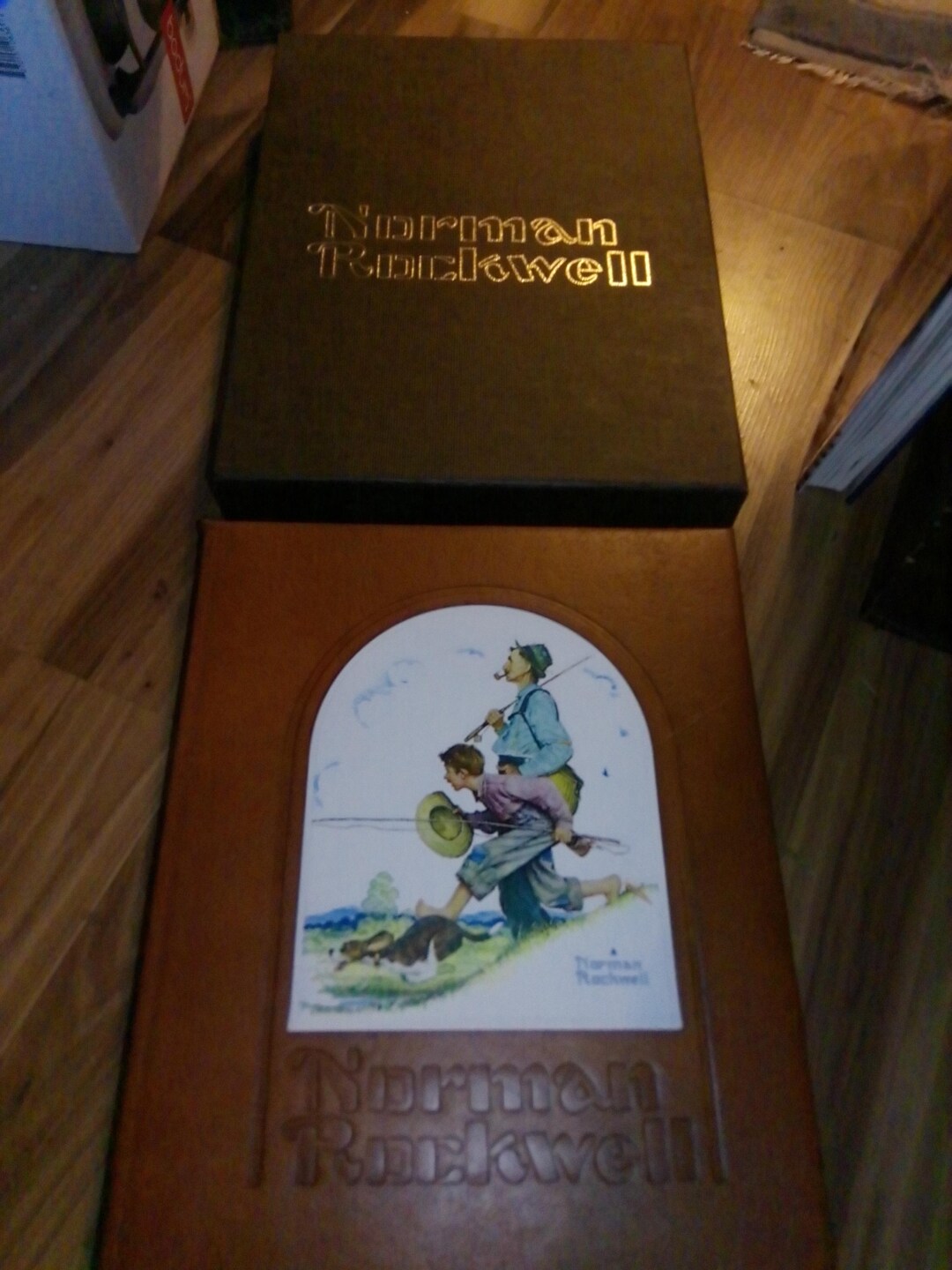 Norman Rockwell's America Art Book - 1975 Harry Abrams Publisher -lim ...