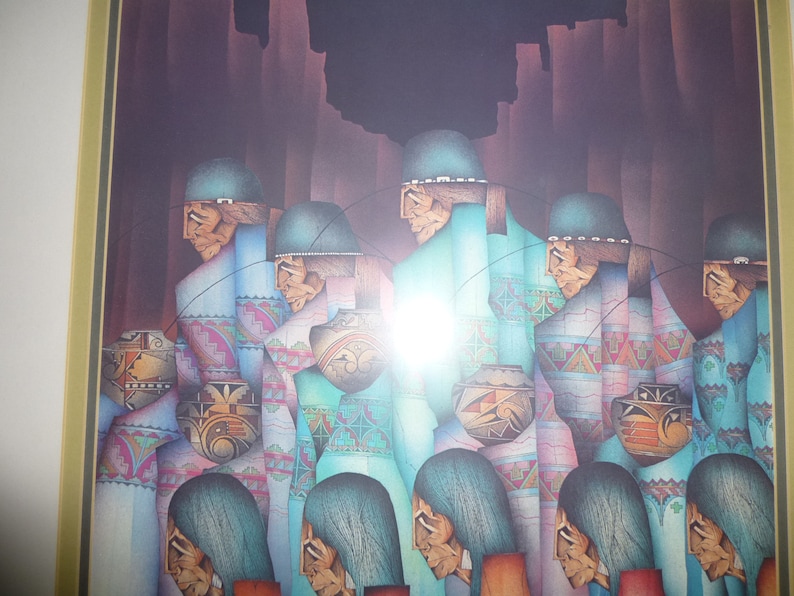 Gorgeous Amado Pena /native American Framed Art Print Native - Etsy