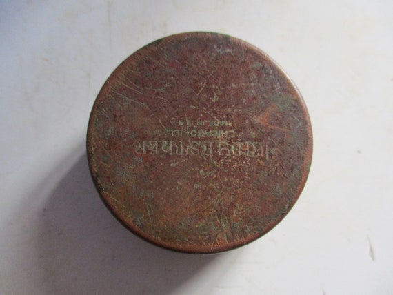 Lady Esther Cosmetics Antique Compact 1.5" diam. .5" … - Gem