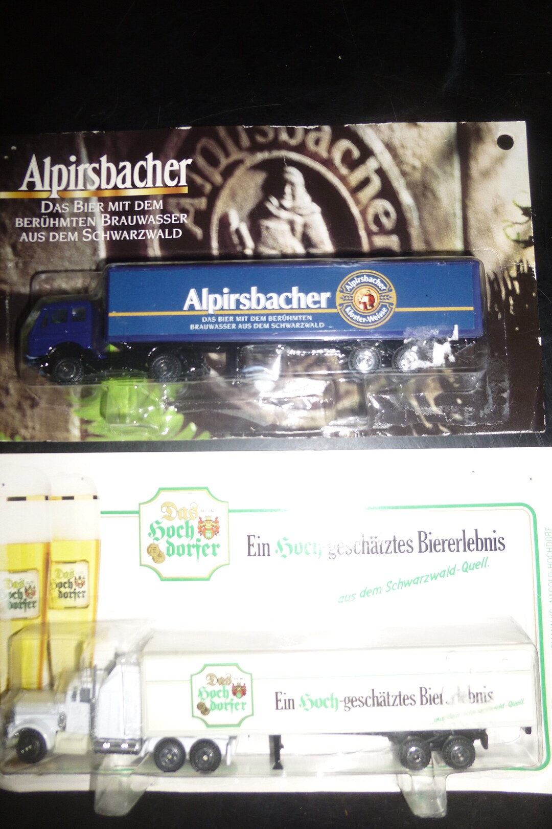 Toy Beer Trucks - New in Boxes - 2 1980s Huemmer Toys of Germany ...