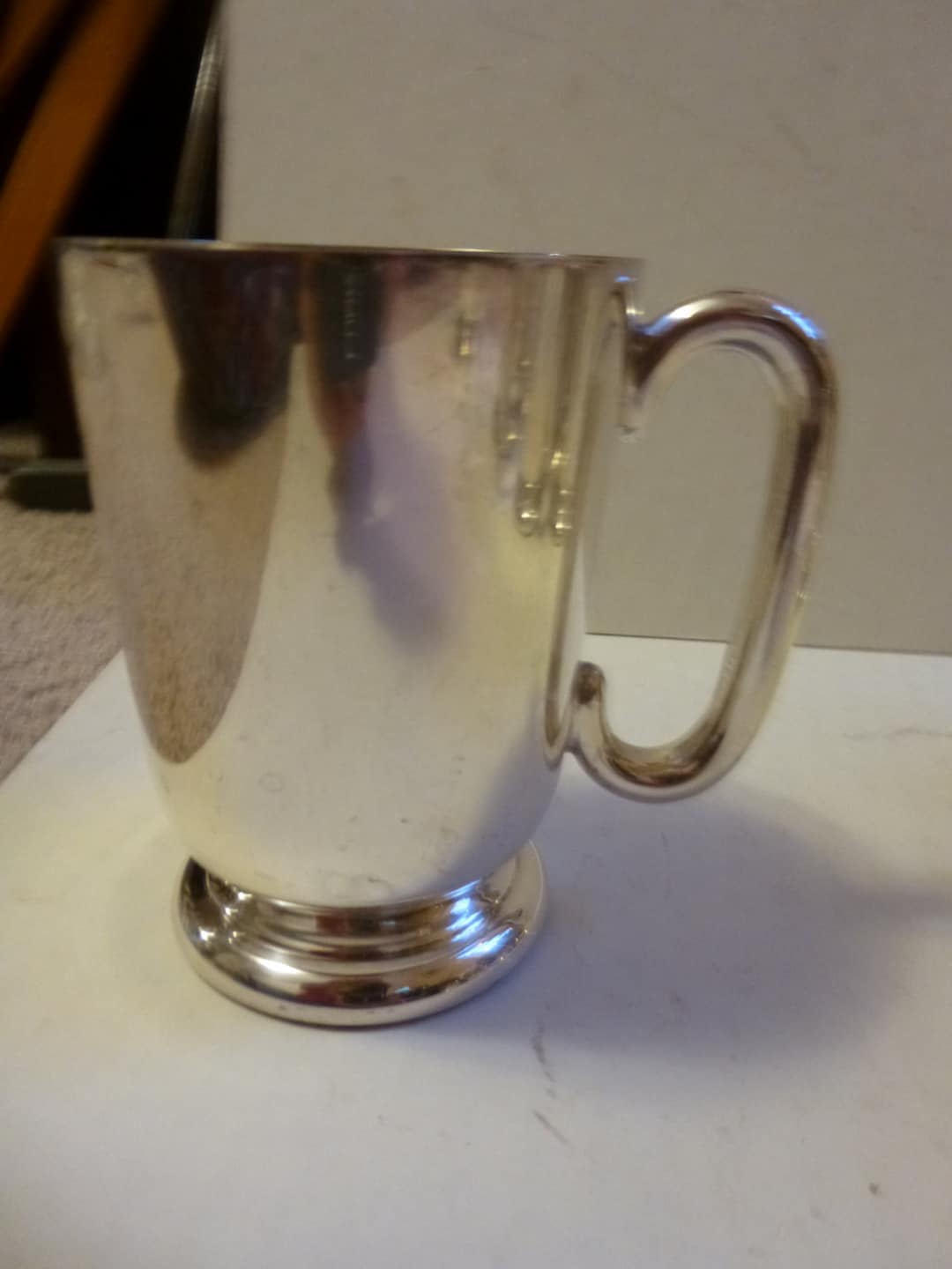 English Coffee and Tea Cups - Set of 6 EPNS 10 Oz Forms -4" High X 4 ...