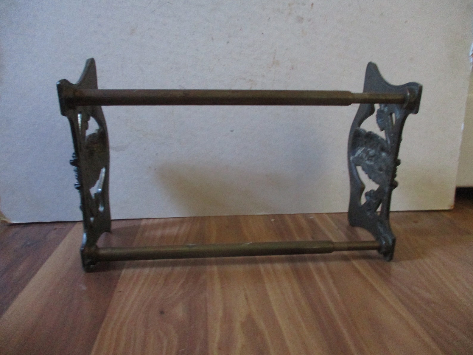 Judd Owl Sliding Bookends - Antique Folding Tabletop Form Decorated ...