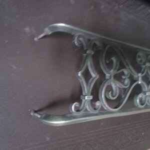 Antique Art Deco Transom Window / Door Grate Cover - 7.25" X 22.5" X 2 ...