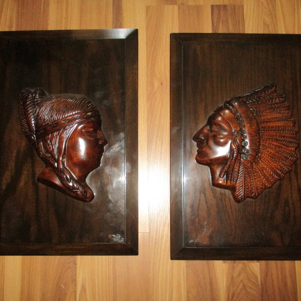 Native American Wood Panels - Etsy