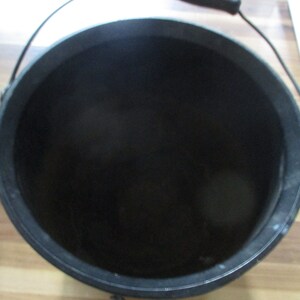 Antique Cast Iron Cauldron and Trivet Stand Very Rare 1890s Era 2 ...