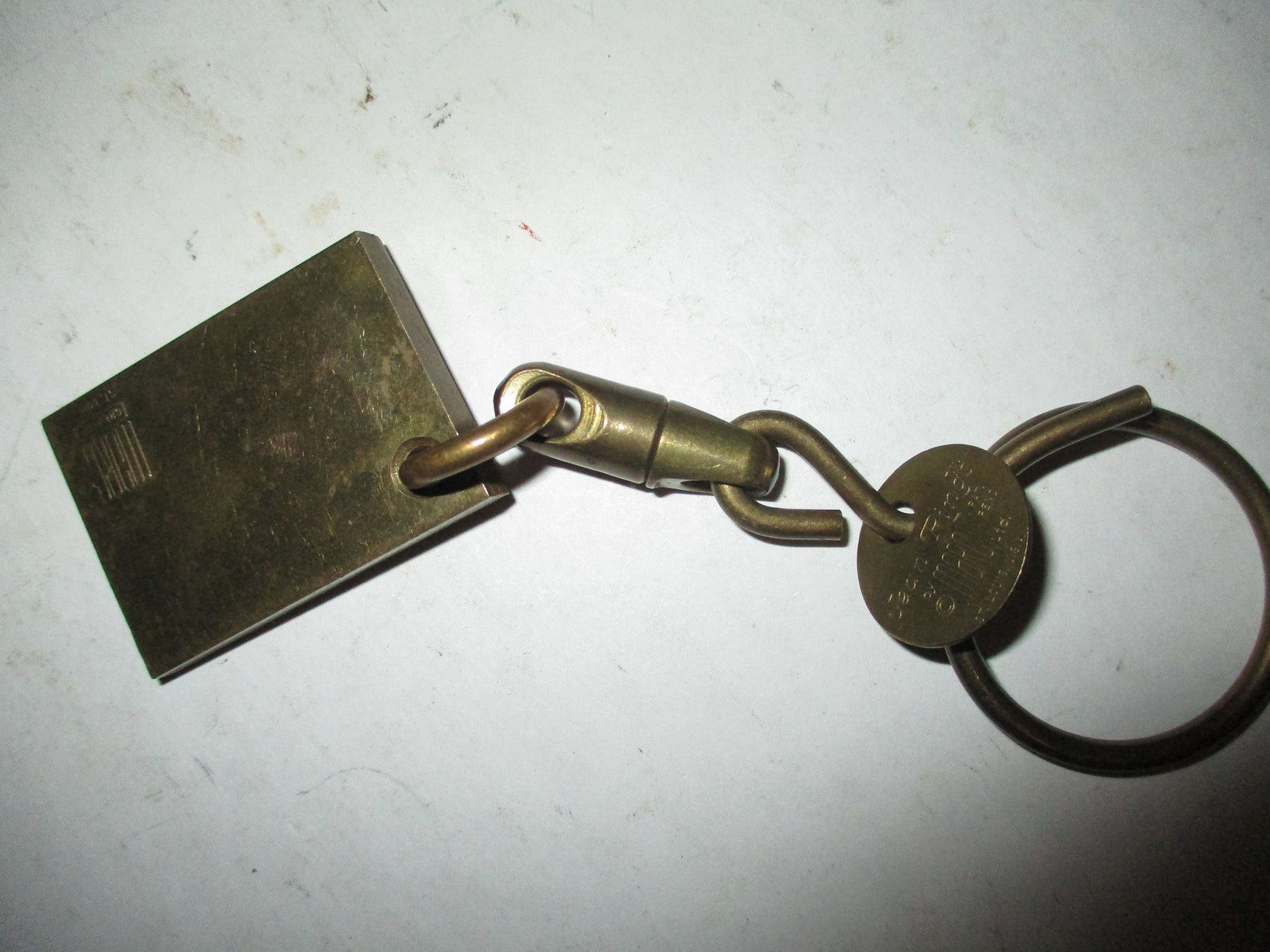 Jean Ring by Marc - Rare and Unusual 1970s Keychain - Brand X Form Fun ...