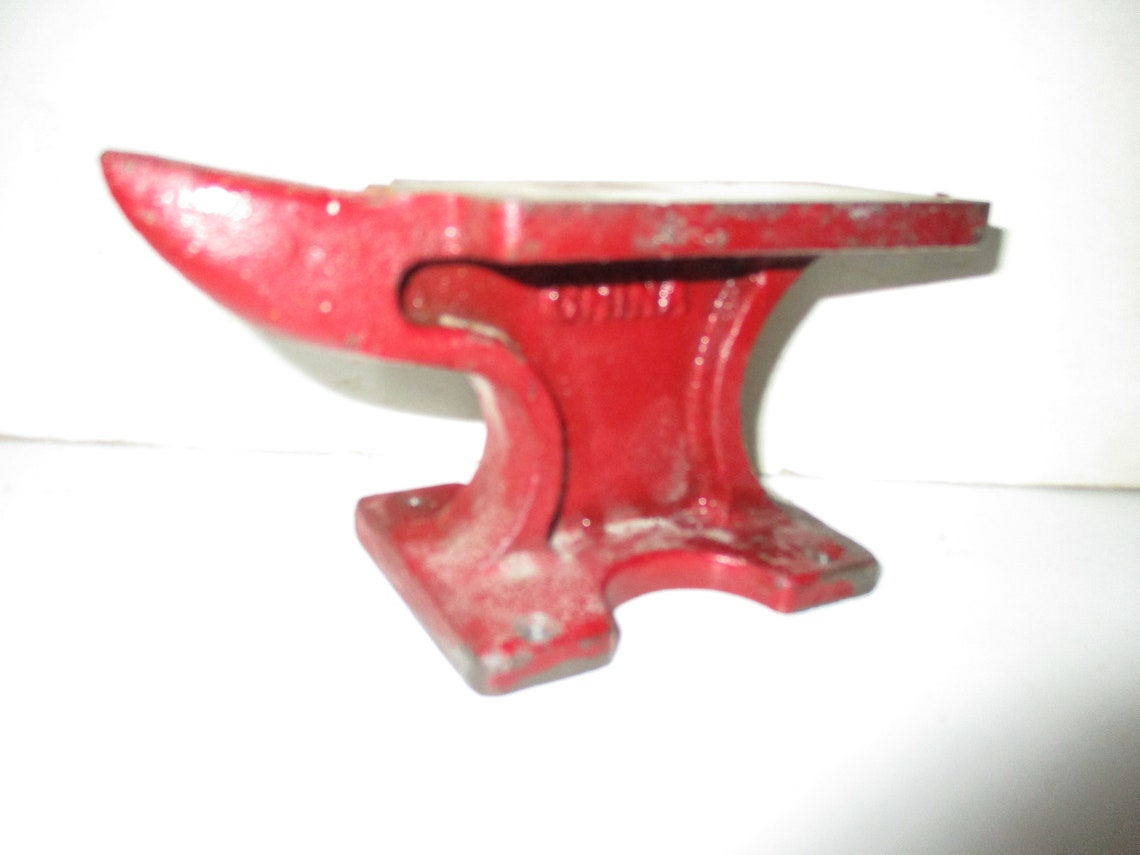 Cast Iron Anvil Unusual Small Table Mount Jewelers Form - Etsy