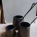 Funky Trio of Graduated Vintage Copper Cider Dippers - Measures ...
