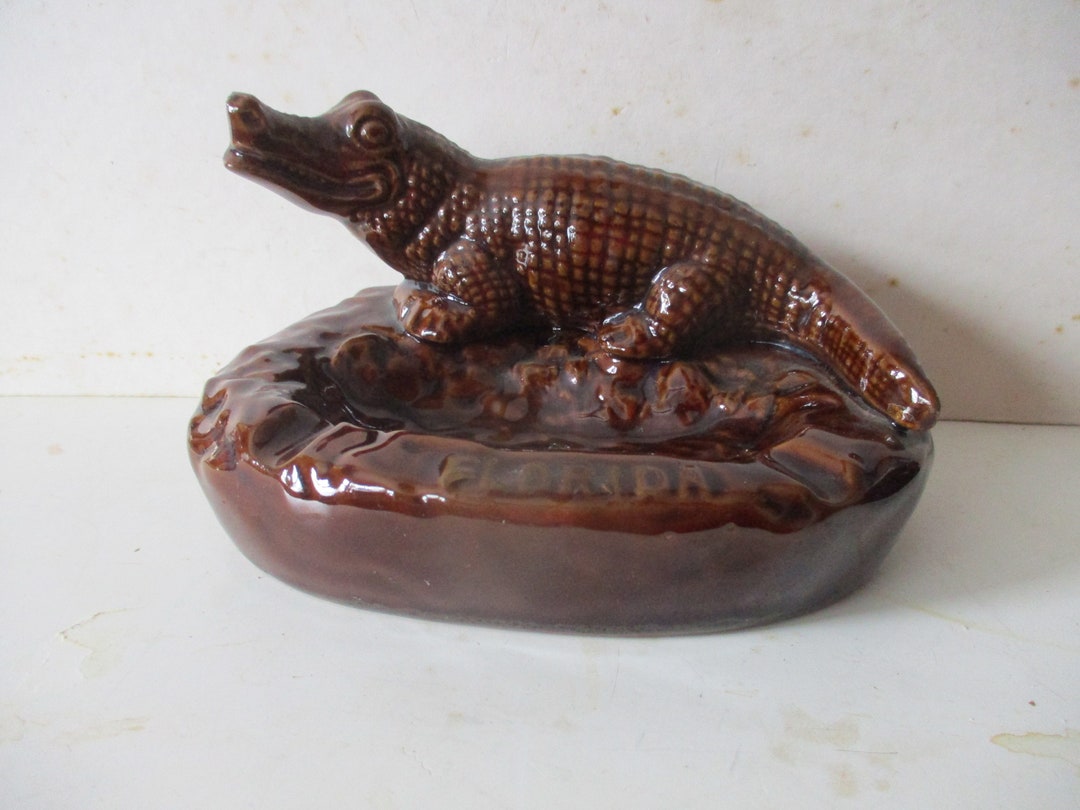Florida Alligator Ashtray Souvenir - Fun Functional Decor Piece With ...
