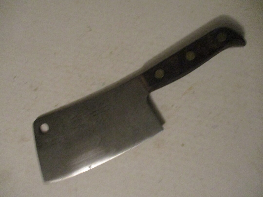 Sta Sharp Butchers Cleaver - Large Form W/sta-sharp Stamp on Blade ...