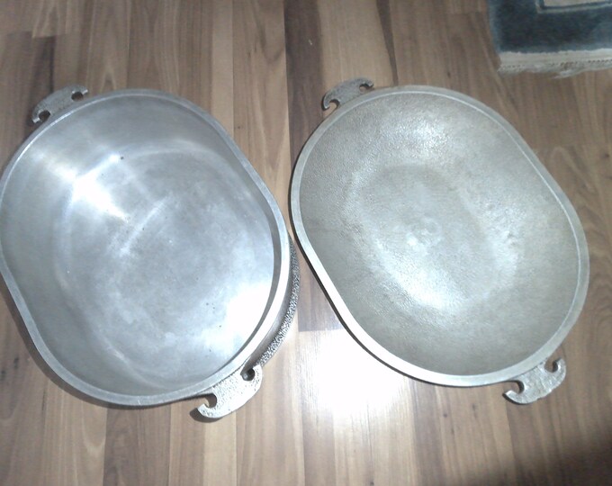 Guardian Service Cast Aluminum Roasting Pan W Lid -large Form W ...