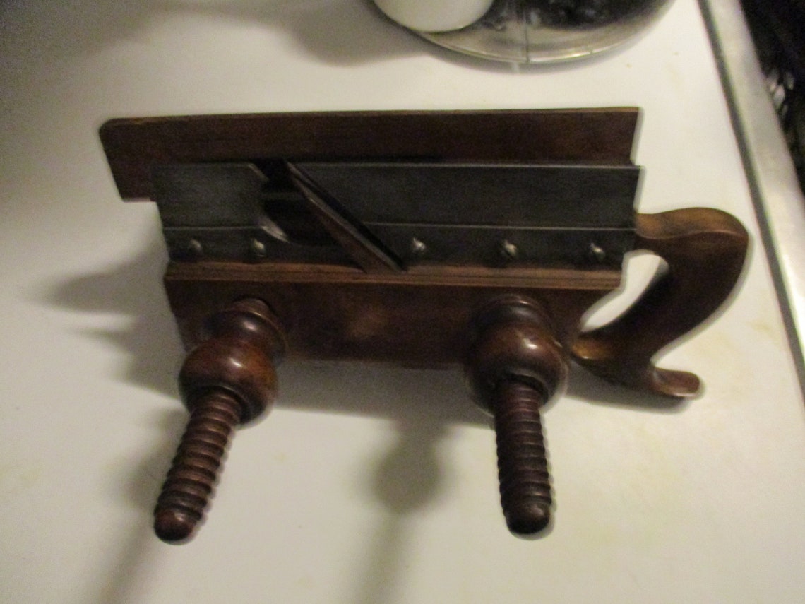 Antique Planer Rare and Unusual Hand Made Wood and Steel - Etsy