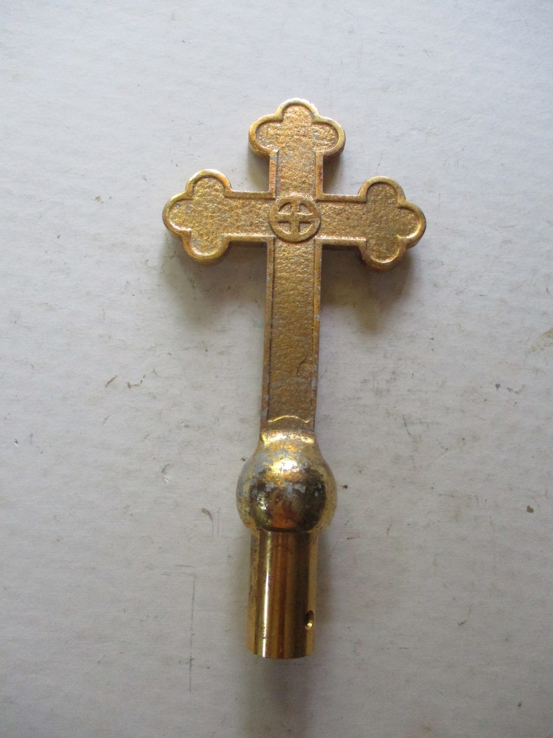 Christian / Catholic Cross Flag Pole Topper 8.75 high | Etsy