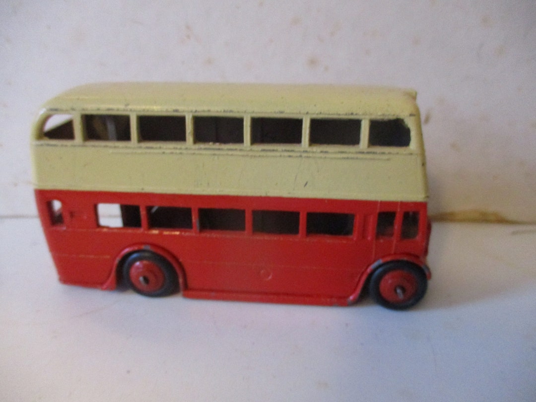 Dinky Toys Double Decker Bus - Fun Very Rare Form 4" Long X 1.5" X 2.1 ...