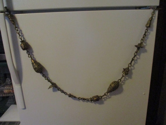 Antique Brass Buddhist Temple Lamp Chain Very Rare and | Etsy