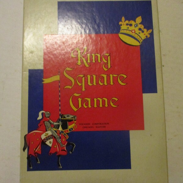 Square Board Game Box - Etsy