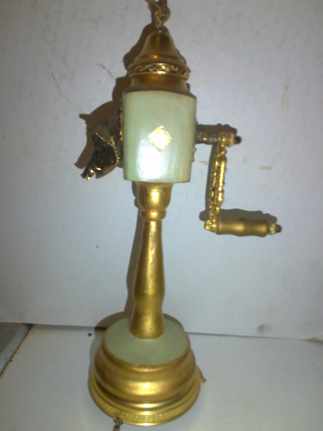 Brevetto Boar and Pheasant Music Box Pepper Mill - Rare Form W Reuge ...