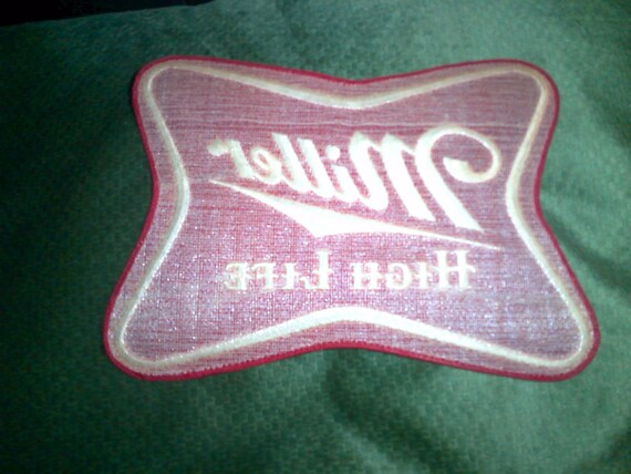 Miller High Life Jacket Uniform Patch - large colorfu… - Gem