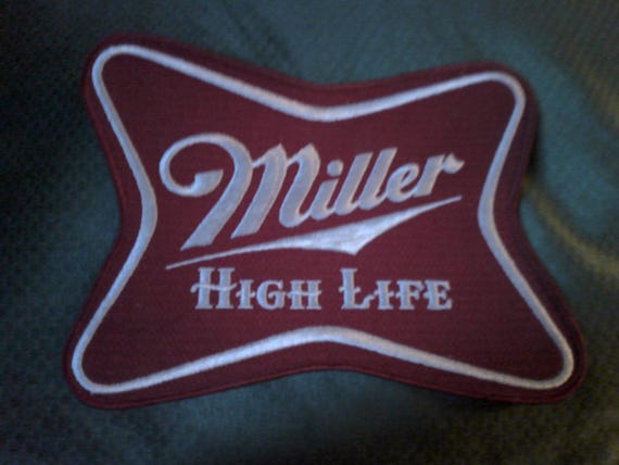 Miller High Life Jacket Uniform Patch - large colorfu… - Gem