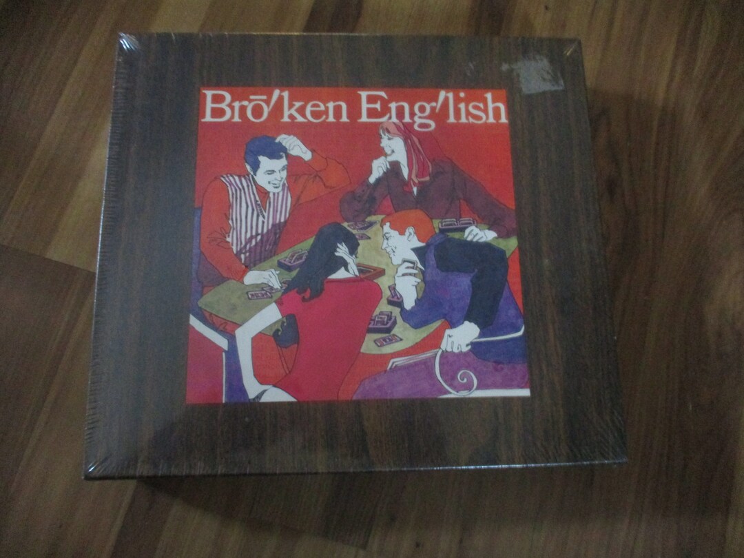 Broken English Game - New Unopened 1972 Word/language/spelling Game ...