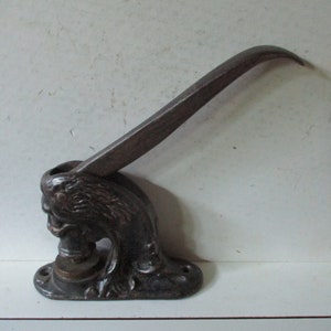 Victorian Lions Head Seal Embosser - Rare and Unusual Working Form With ...